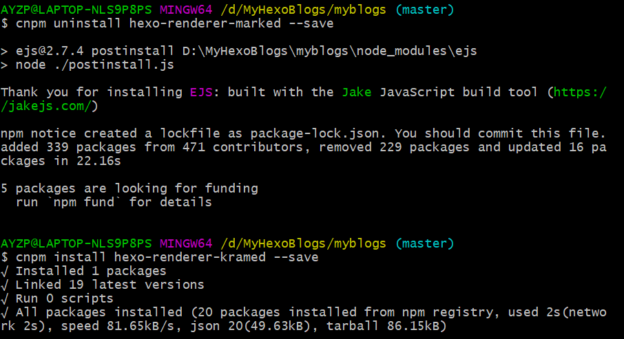 hexo个人博客next主题使用LaTeX公式 | AYZP